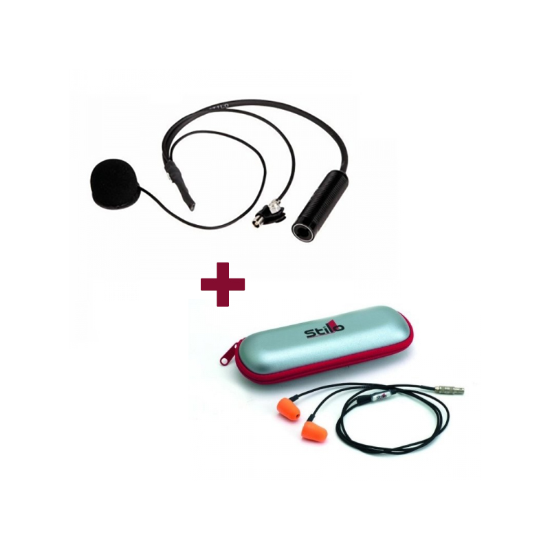 Micro plus écouteurs ear plug STILO pour casque intégral - Config ...