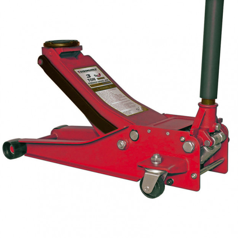 Cric roulant extra bas 2T - 70 à 500mm - Config-racing.com