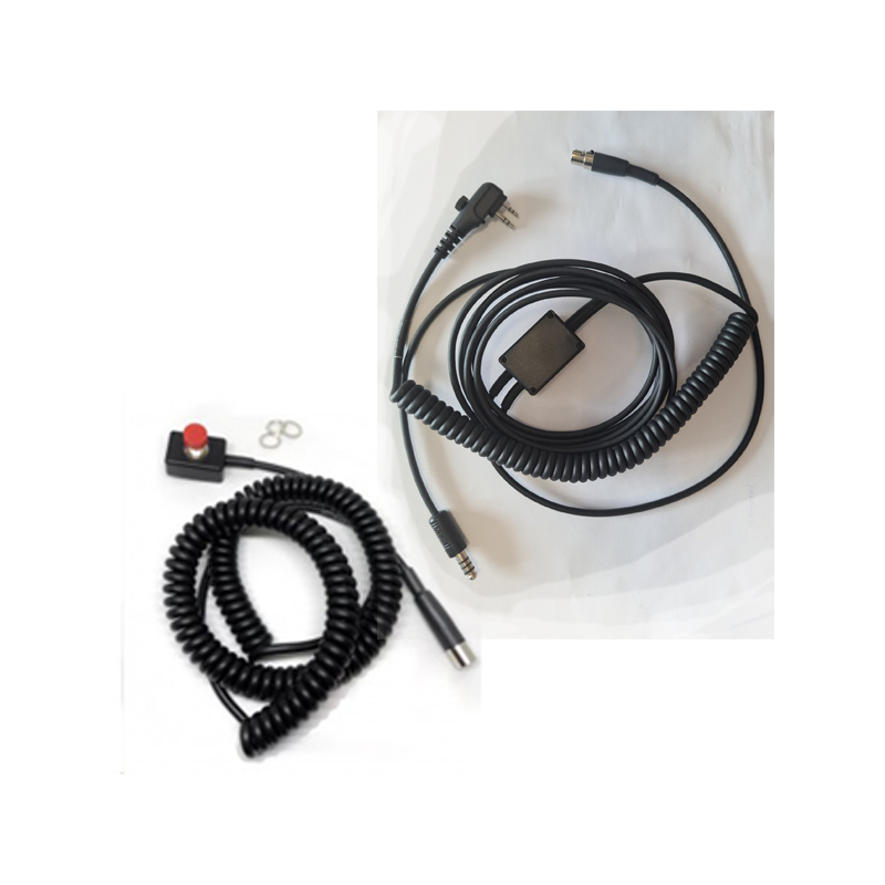 Cordon de liaison radio HYT / stilo avec PTT - Config-racing.com