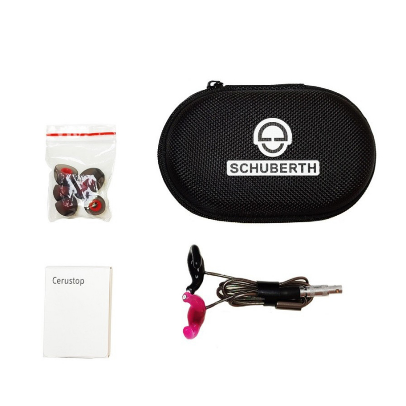 Ear plug ergonomiques Ermes Schuberth - prise Stilo - Config-racing.com